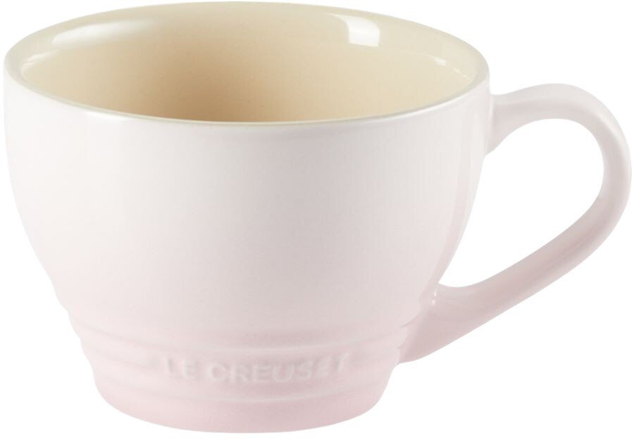 Le Creuset Jumbokop 40 cl, Shell Pink - Kopper med hank - WWW.HJEM.DK ApS