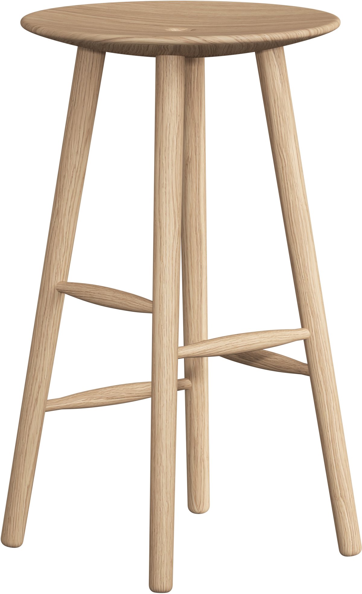 Novoform Divolo Barstol H65 cm, Eg - Barstole - WWW.HJEM.DK ApS