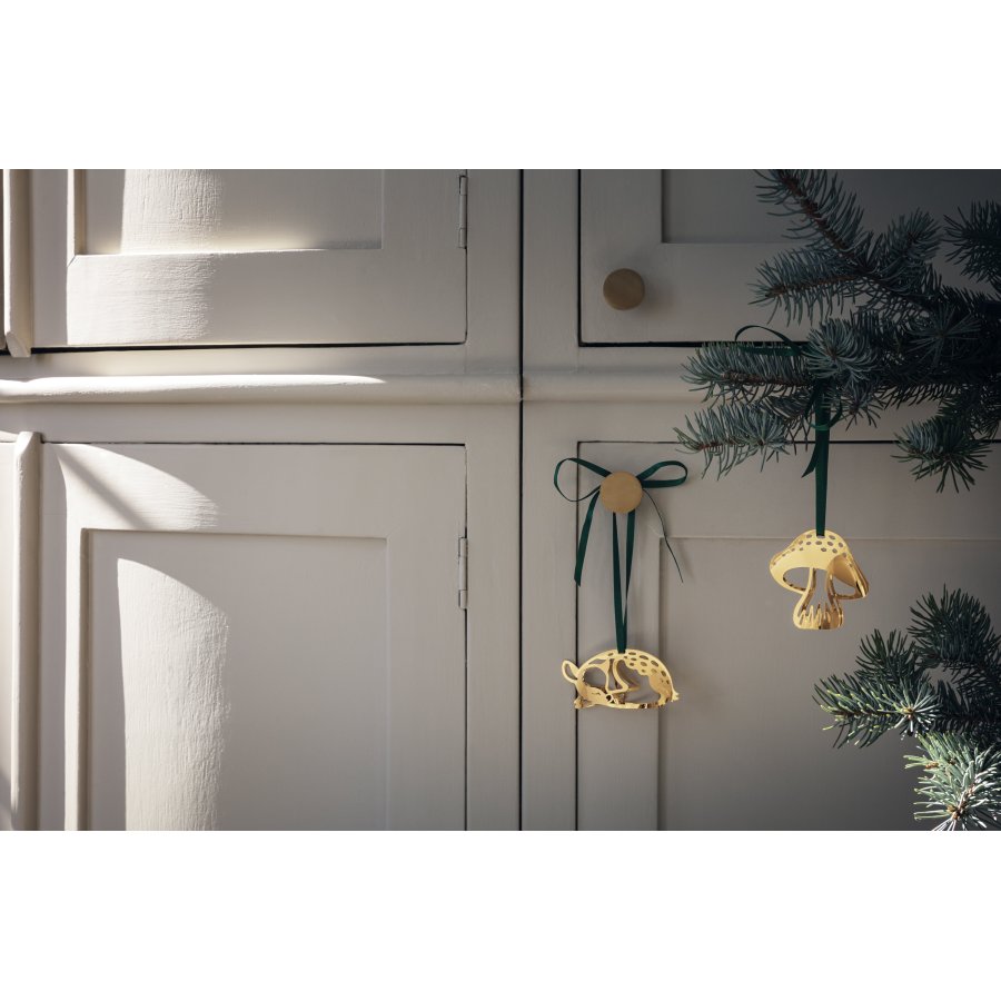 Georg Jensen Juleornament Svamp 2023, Guldbelagt - Juleornamenter - WWW ...