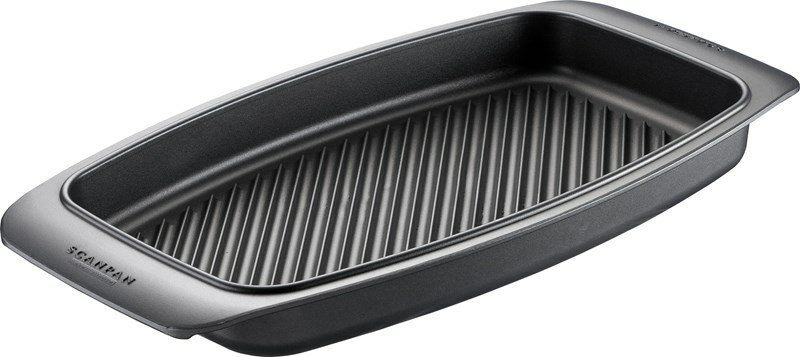 Scanpan Classic Oval Grillpande 40 x 22 cm - Grillpander - WWW.HJEM.DK ApS