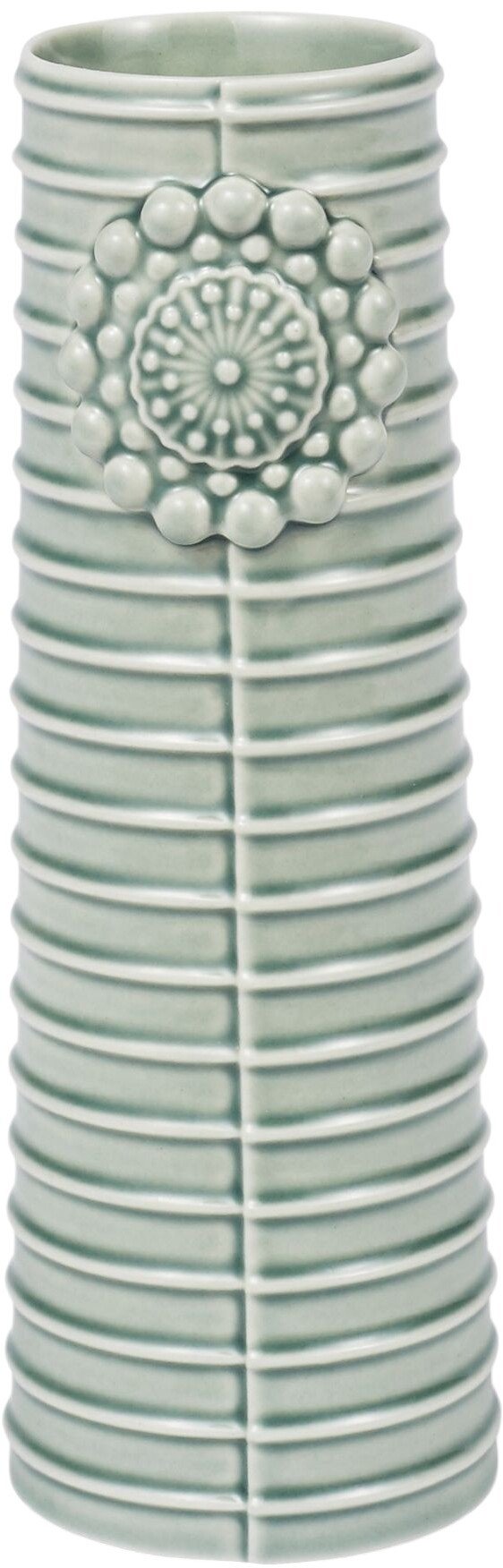 Køb Dottir Nordic Design Pipanella Lines Vase H15,2 cm, Grøn