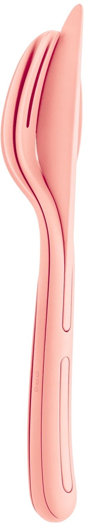 Koziol KLIKK Bestiksæt 3 Dele, Sweet Pink - Bestiksæt - WWW.HJEM.DK ApS