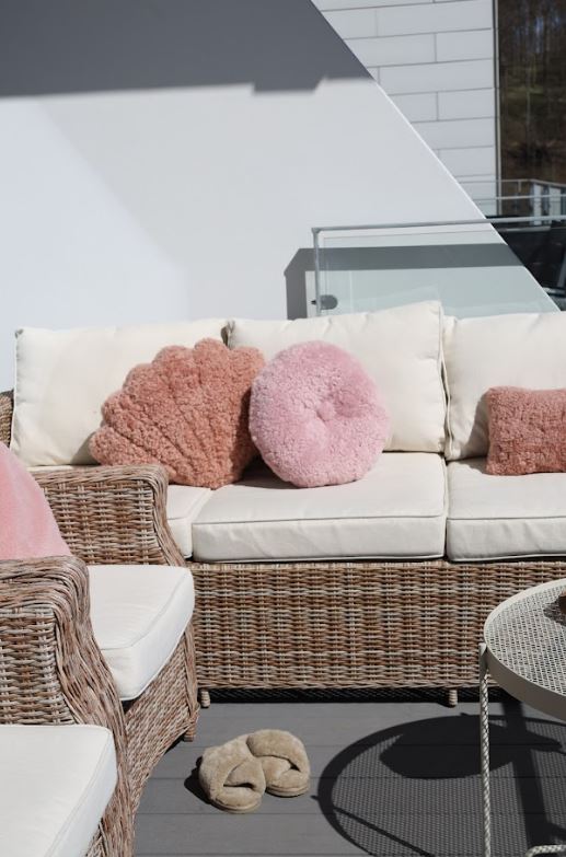 NATURES Collection Pude 75x54 cm, Coral Rose - Hovedpuder - WWW.HJEM.DK ApS